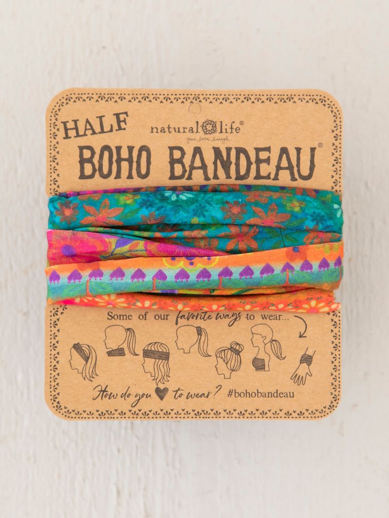 Half Boho Bandeau Brt Border - Bandeaus | Artisanal – Artisanal New Zealand
