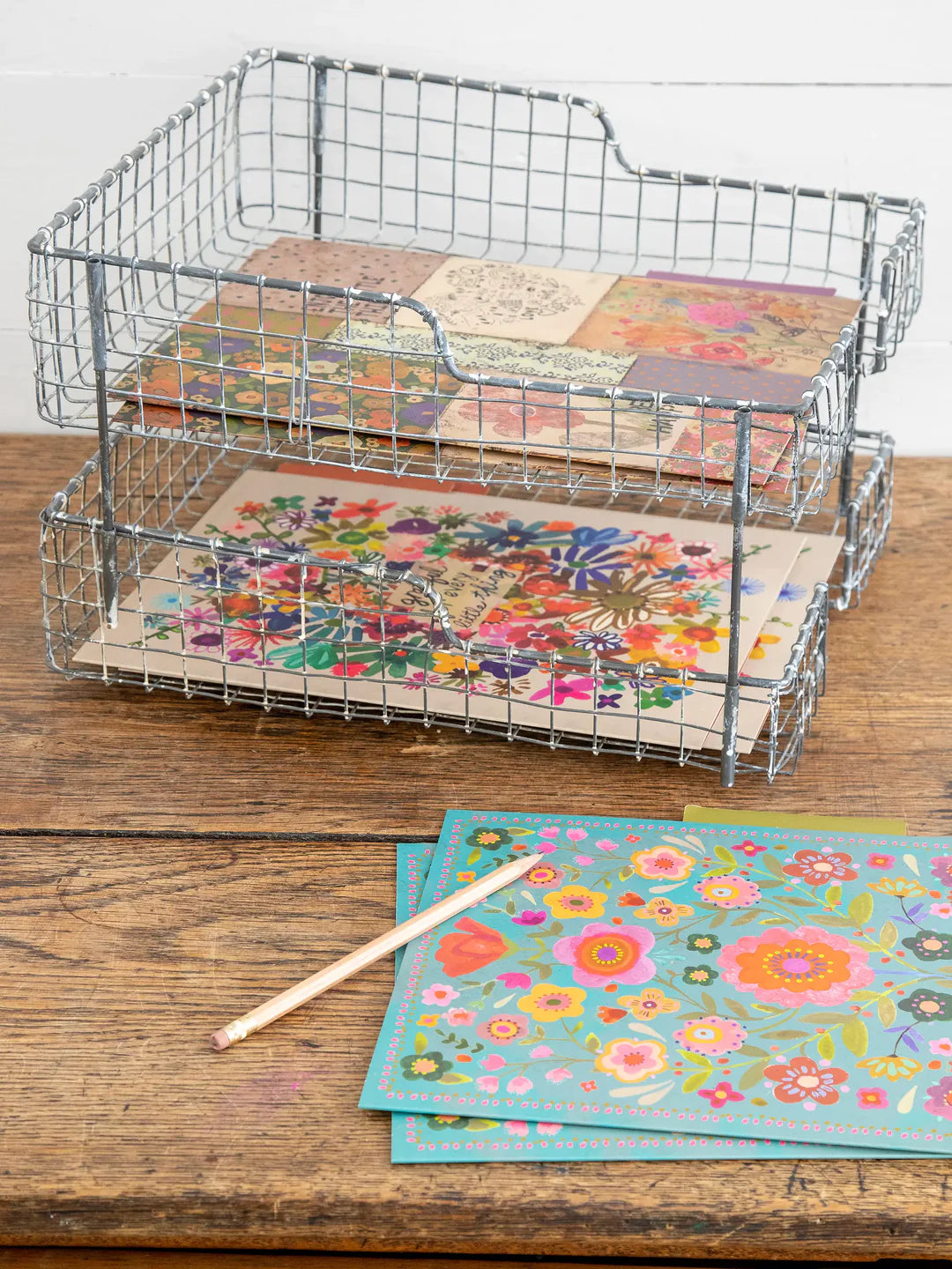 File Folder Set/ 6 -Grateful - Pens & Stationery | Artisanal ...