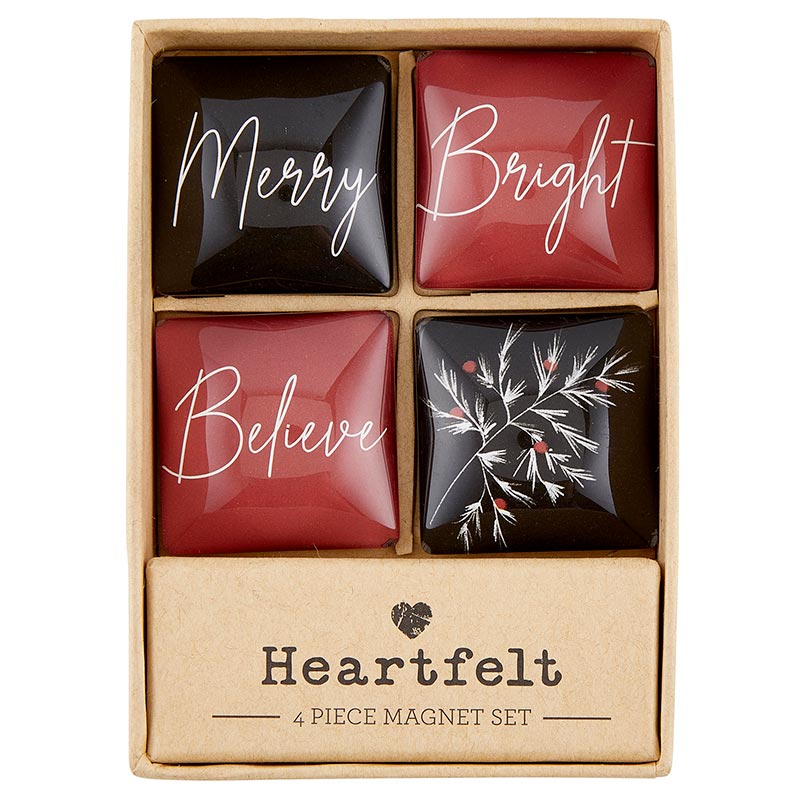 Magnet Set/4 - Merry and Bright - Office Accessories | Artisanal ...
