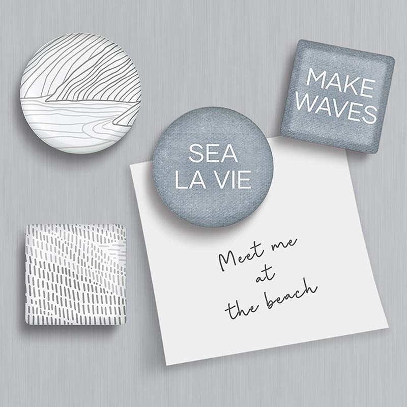 Magnet Set/4 - Make Waves - Office Accessories | Artisanal – Artisanal ...