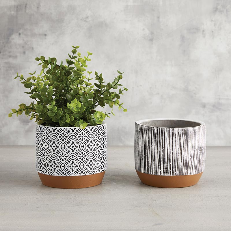 Distress Lined Planter - Planters & Pots | Artisanal – Artisanal New ...