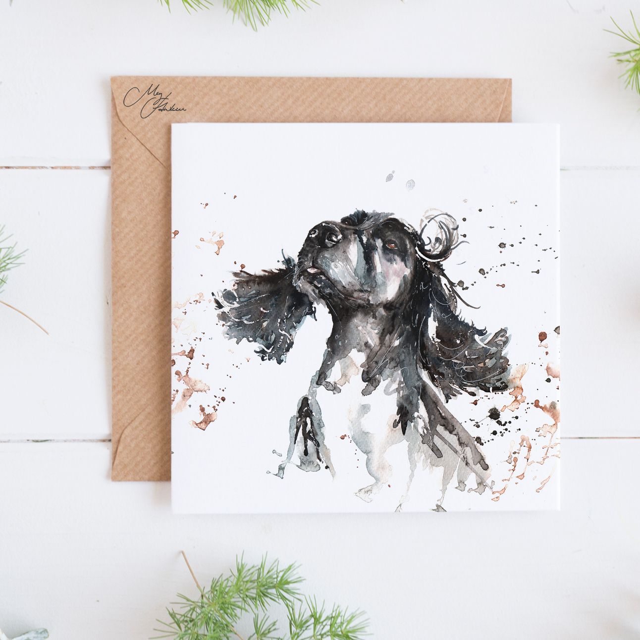 Cocker Spaniel Greeting Card - Greeting Cards | Artisanal – Artisanal ...