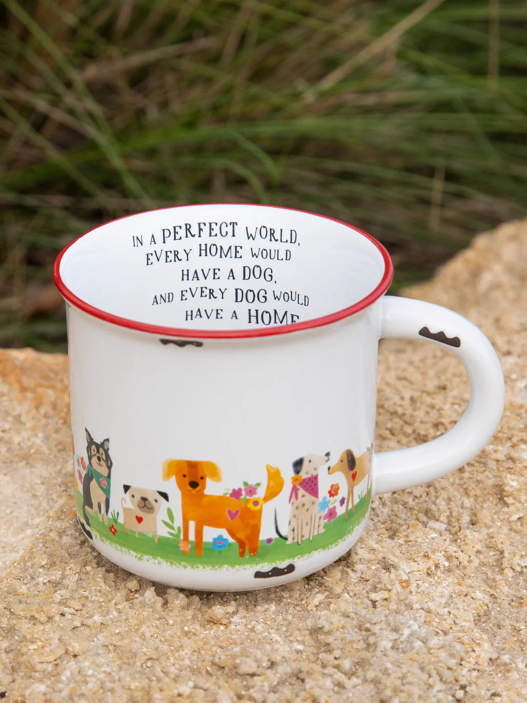 Camp Mug - Every Home Has A Dog - Coffee Mugs | Artisanal – Artisanal ...