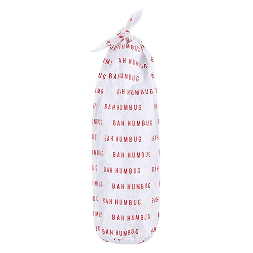 Tyvek Wine Bag - Bah Hum Bug - Wine Bags & Holders | Artisanal ...