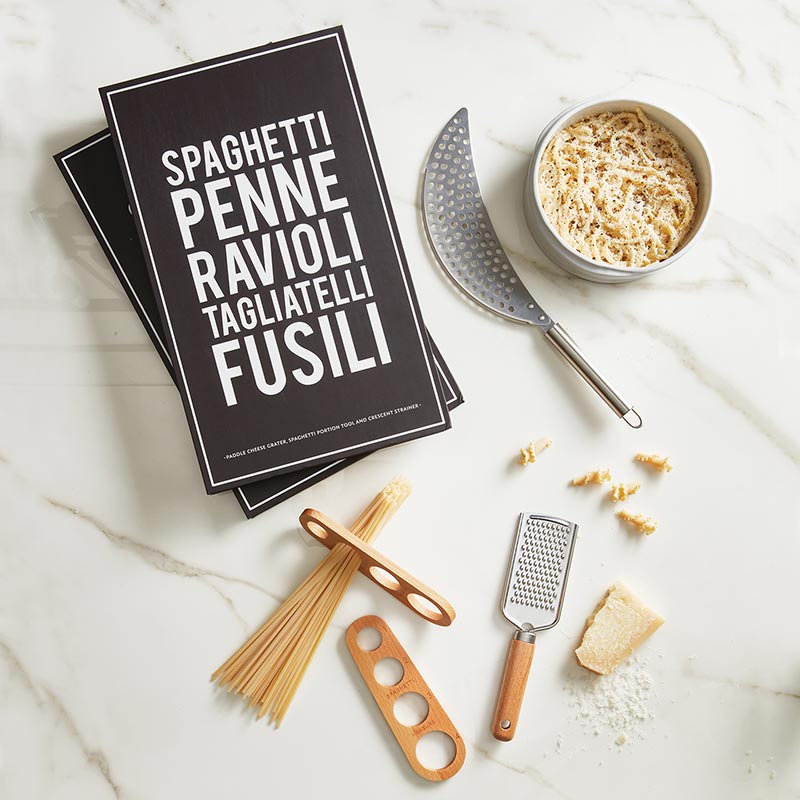 Pasta Essentials Cardboard Book Set - Cooking Accessories | Artisanal ...