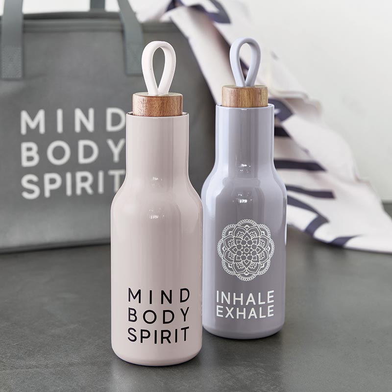 SS Water Bottle - Inhale Exhale - Water Bottles & Accesso ...