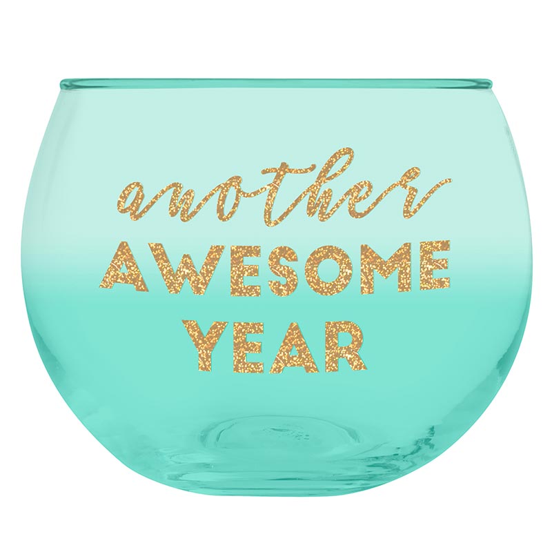 Roly Poly Glass - Another Awesome Year - Champagne & Wine ...