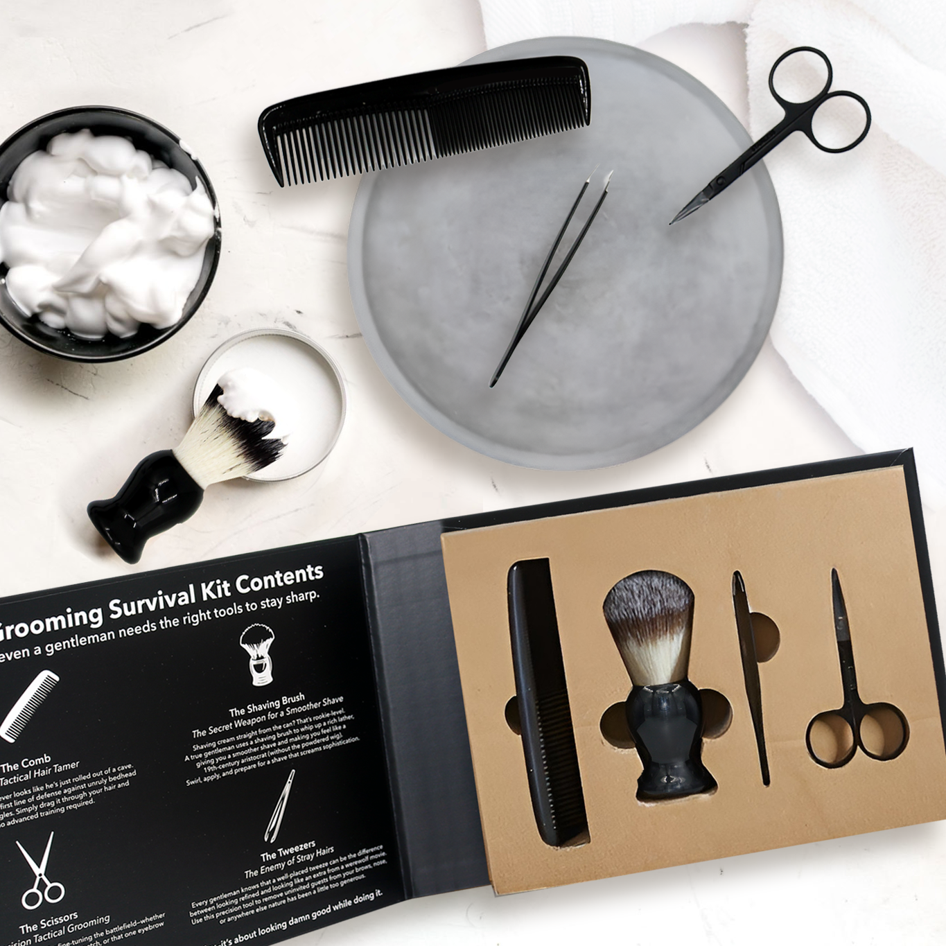 The Gentlemen's Grooming Survival Book Box - Health Accessories ...